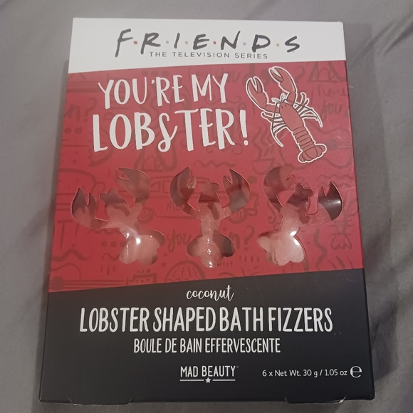 FRIENDS | Bath & Body | Nwt Friends Coconut Lobster Shaped Bath Fizzers ...